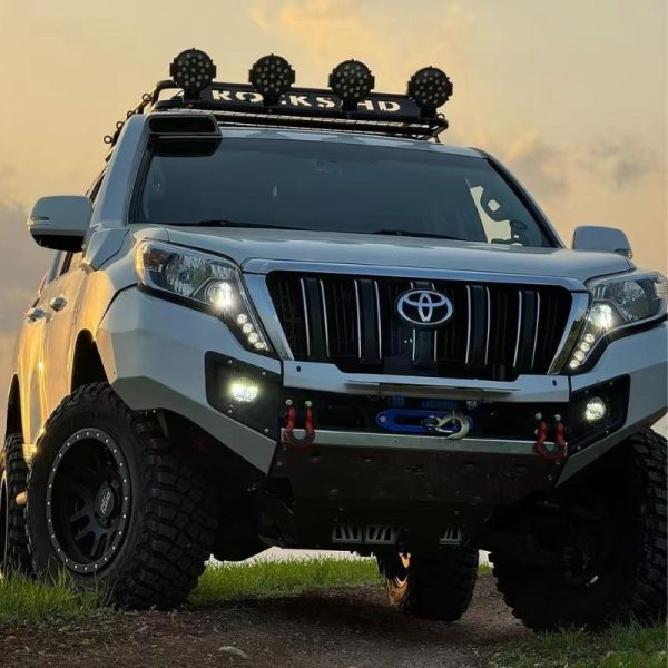 Evolution 3 Front Bumper - Prado 150 Face Lift 2015-2017 - Rhino 4x4