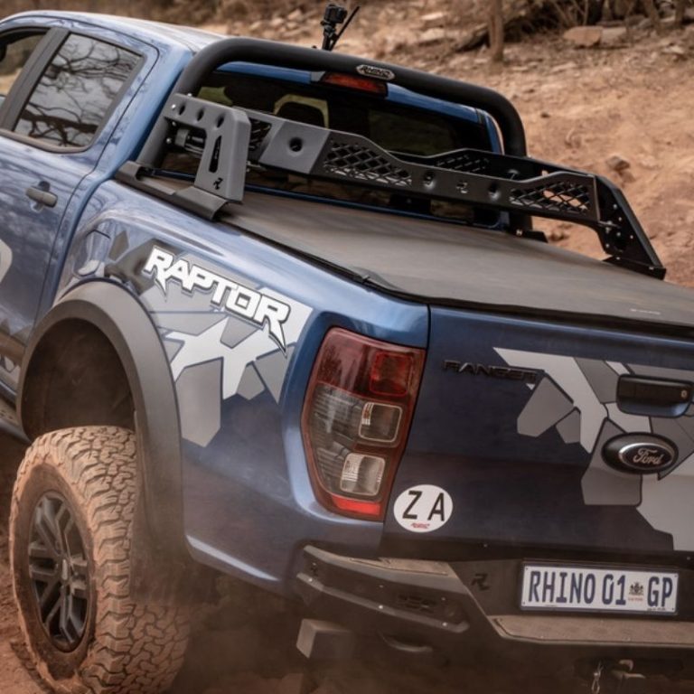 Evolution Roll Bar + Basket Ranger 2012+ / Raptor 2019+ Blk - Rhino 4x4